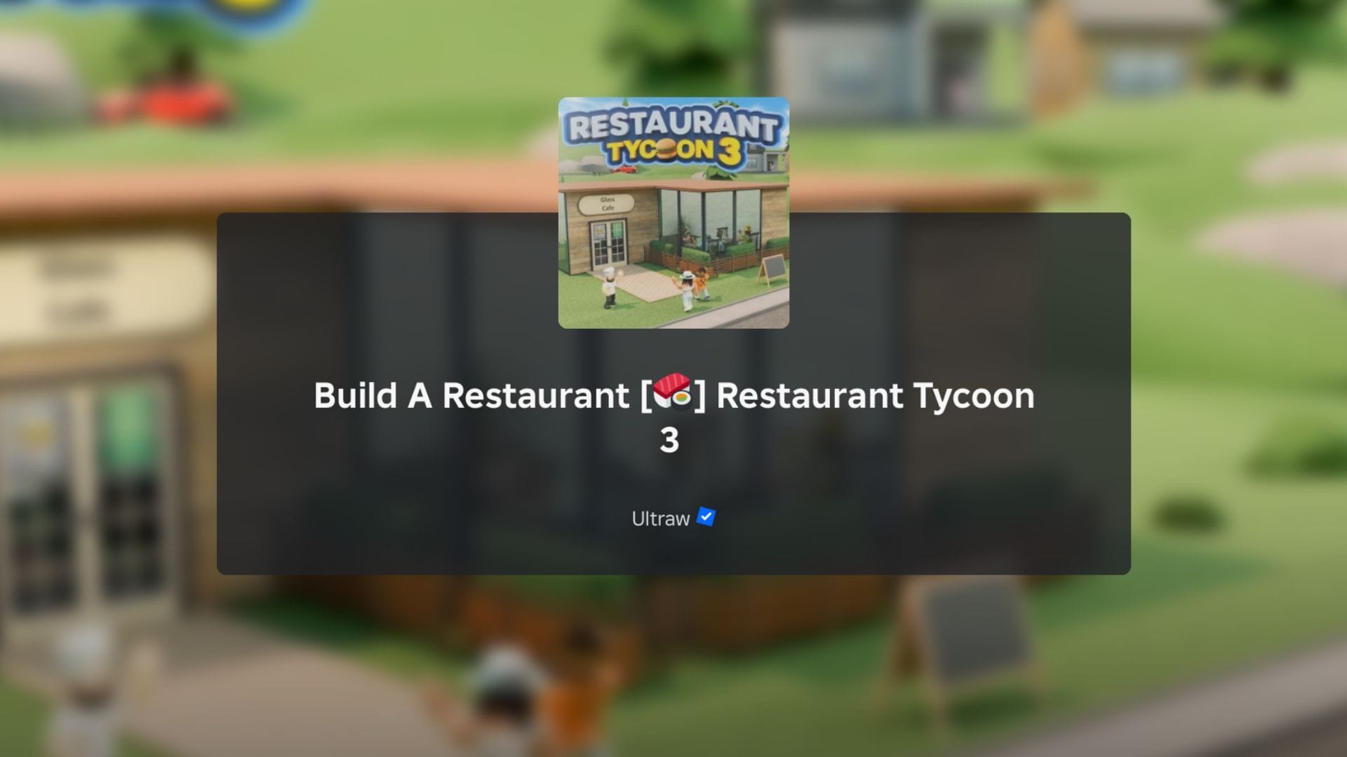 How to make Sushi Stand in Restaurant Tycoon 3