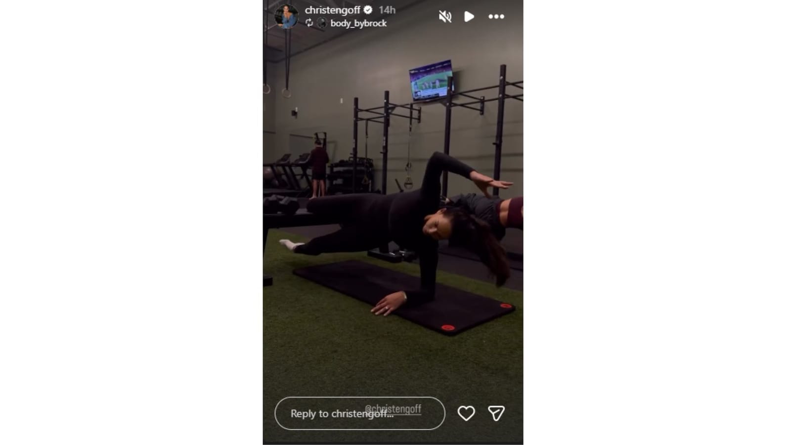 Jared Goff's wife Christen Harper shows off flexibility while rocking ...