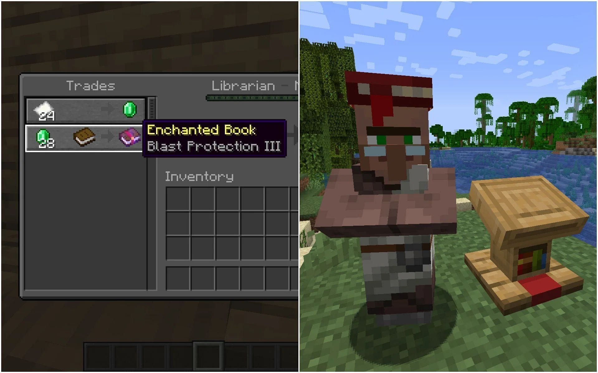 Librarian villagers need a trade change in upcoming Minecraft update