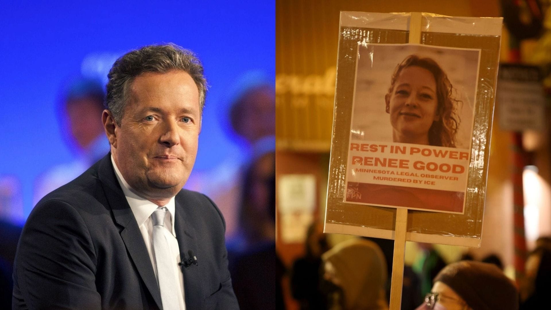 "Repulsive": Piers Morgan calls out "lack of humanity" after Renee Good ...