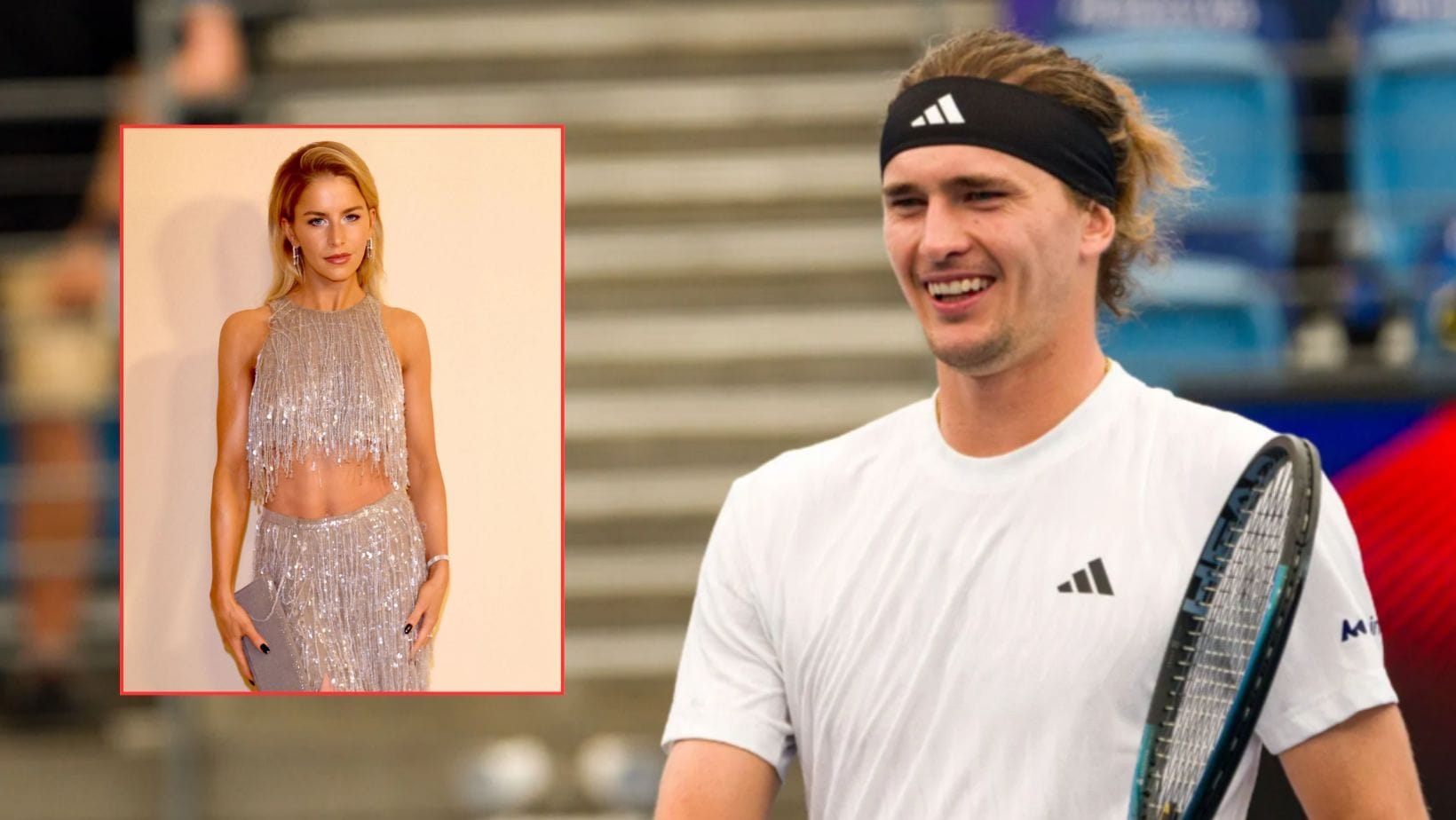 PICTURES: Alexander Zverev spotted with fashion mogul Caro Daur at ...