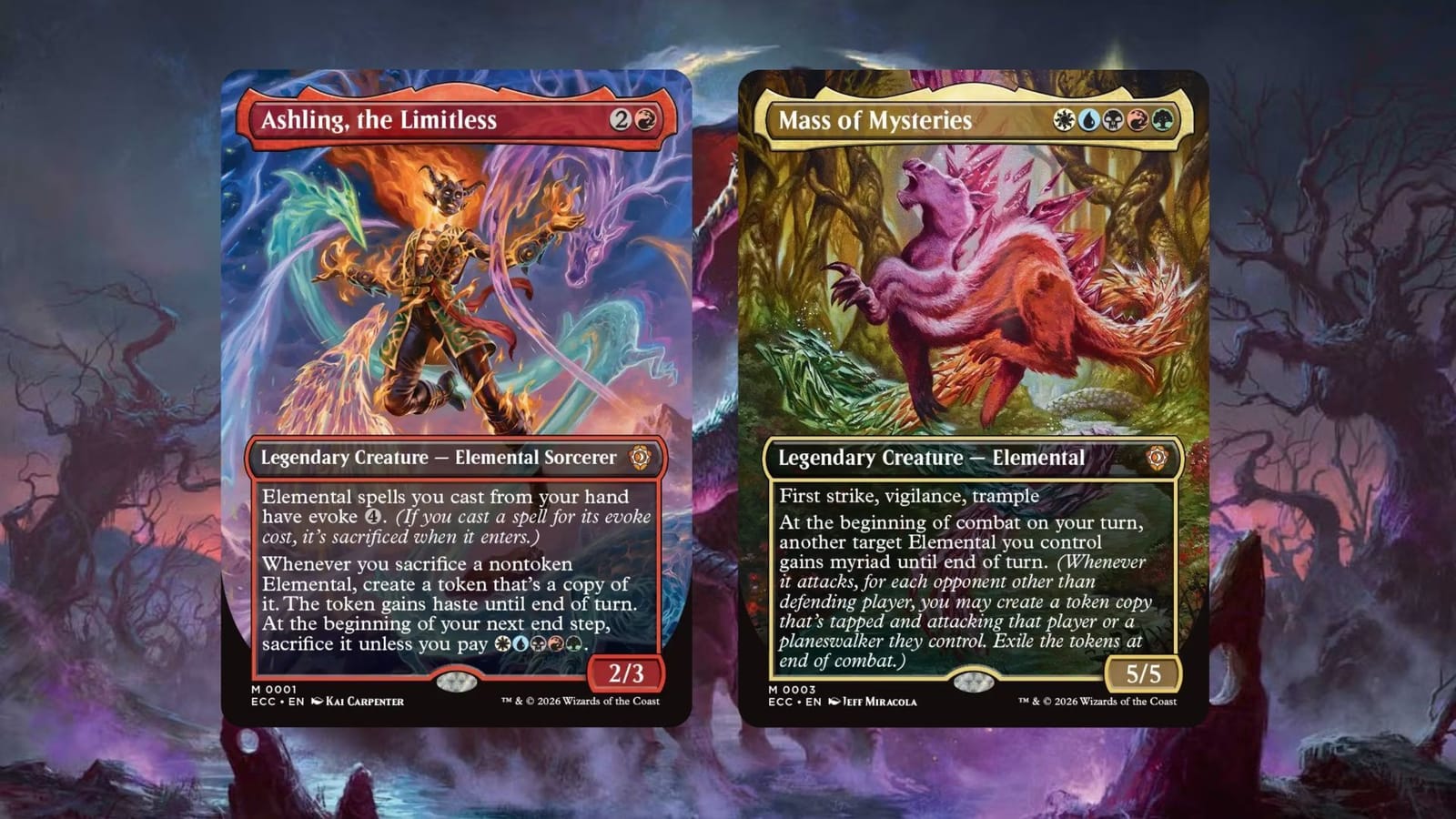 MTG: All Lorwyn Eclipsed Commander precons and decklists