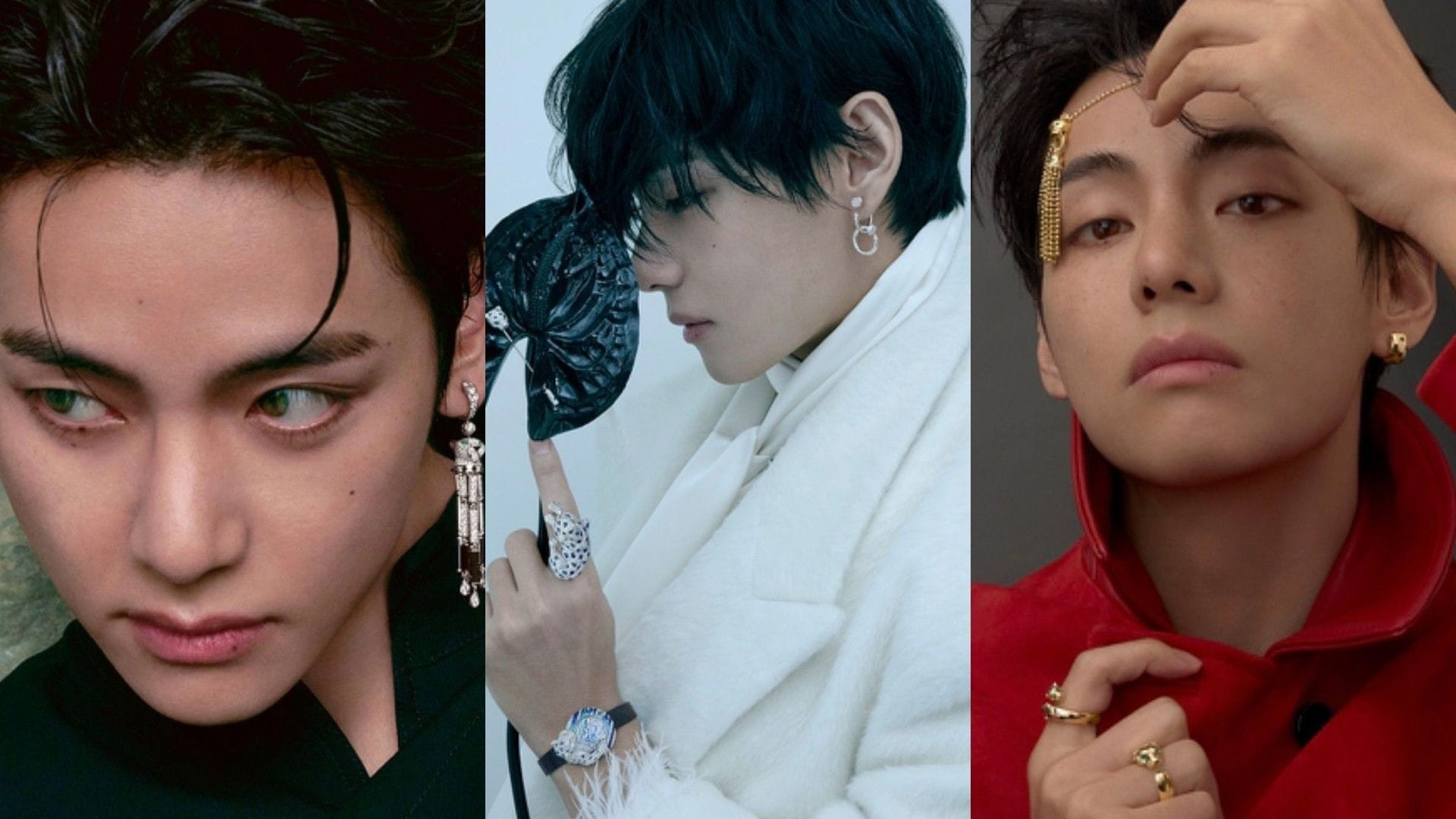 "Modelling genius"- Fans swoon as BTS' Taehyung serves "James Dean ...