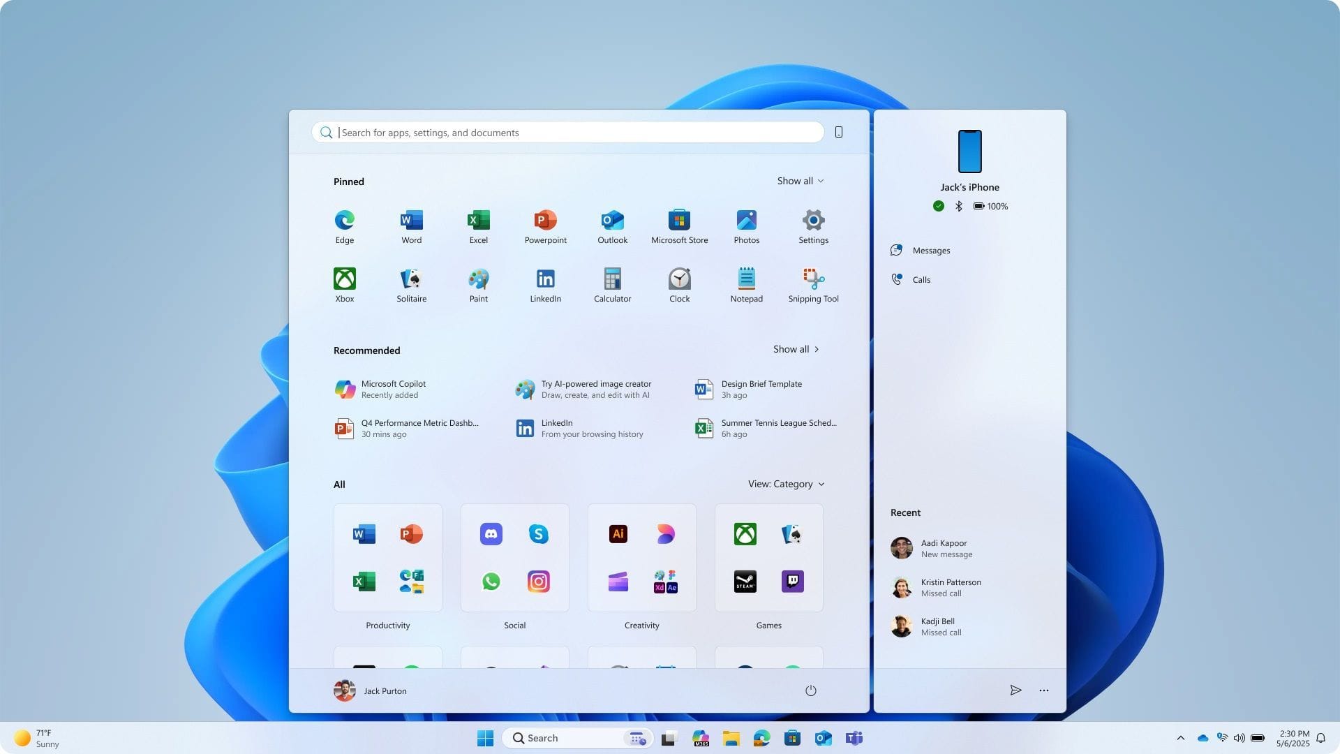 Microsoft is rolling out redesigned Start Menu to all Windows 11 users ...