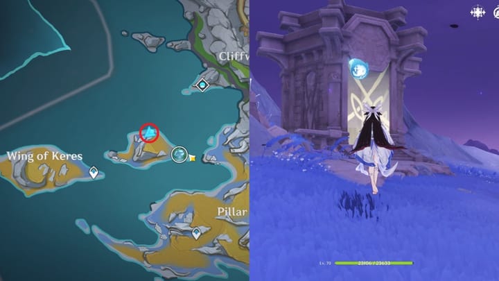 All Shrine of Depths locations in Genshin Impact Luna IV