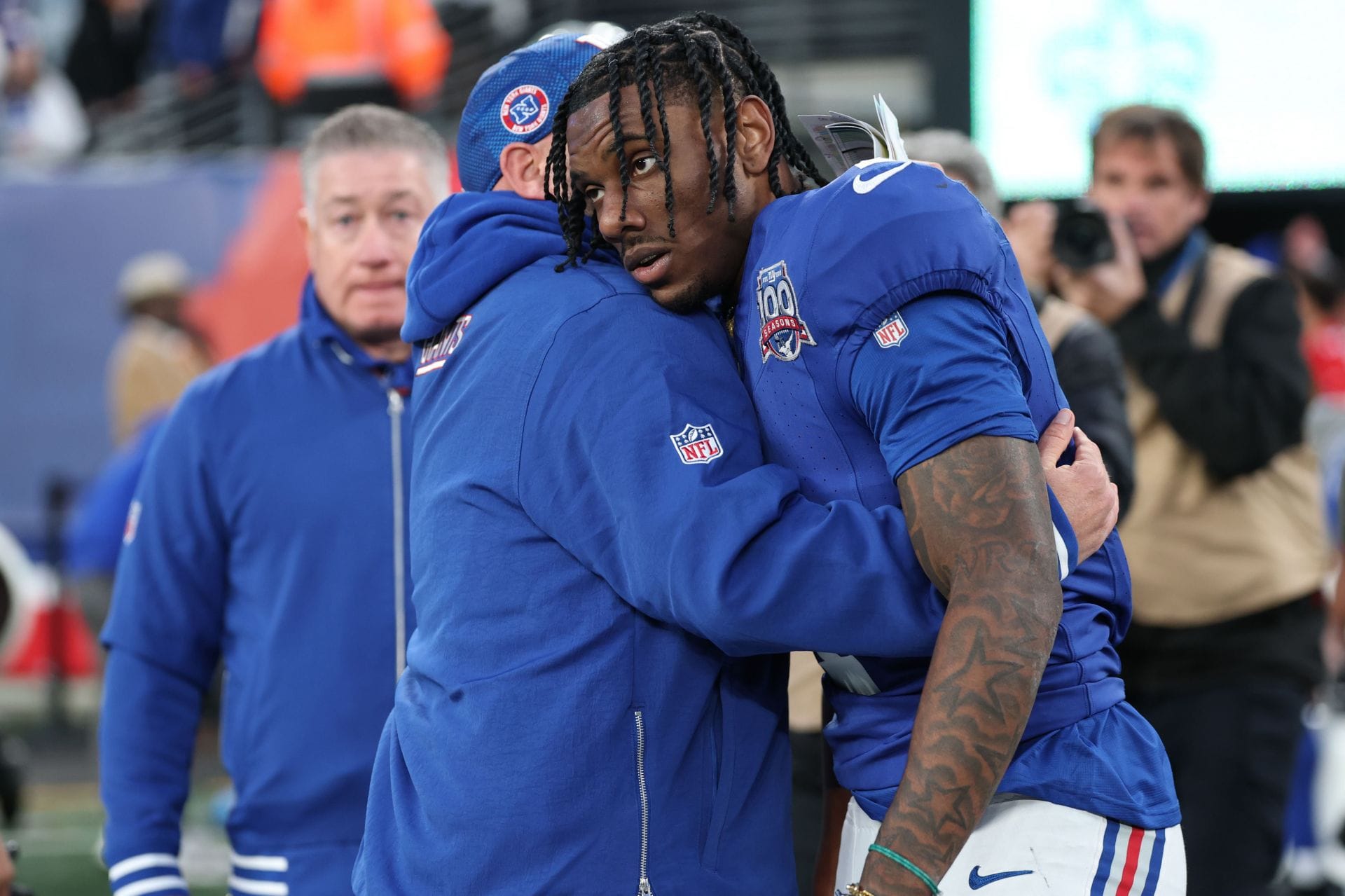 Malik Nabers makes expectations clear from new Giants HC as Joe Schoen ...