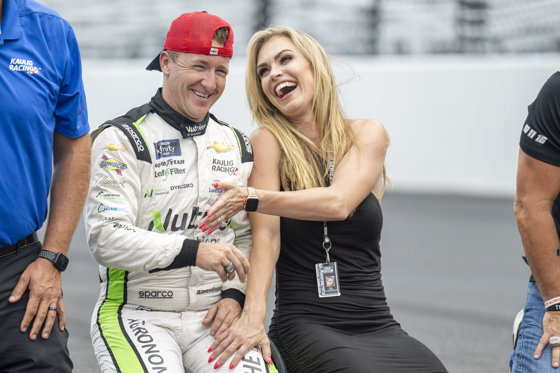 AJ Allmendinger's wife Tara shares 'watch over my husband' prayer post ...