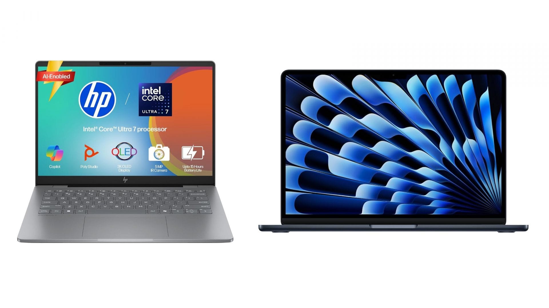 HP OmniBook 7 vs M4 MacBook Air: Which is the more premium laptop?