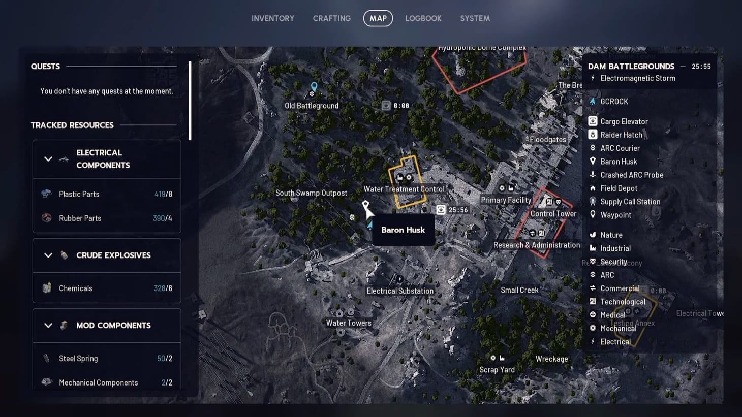 How to search First Wave Husks for ARC Raiders Trials