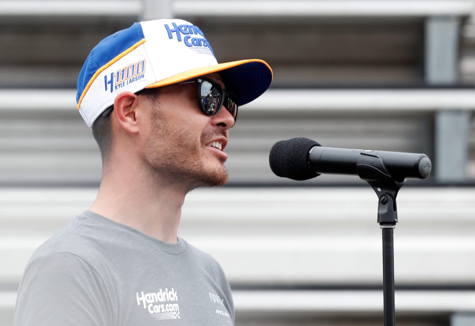 “Just turned me into the wall”: NASCAR champion Kyle Larson drops ...