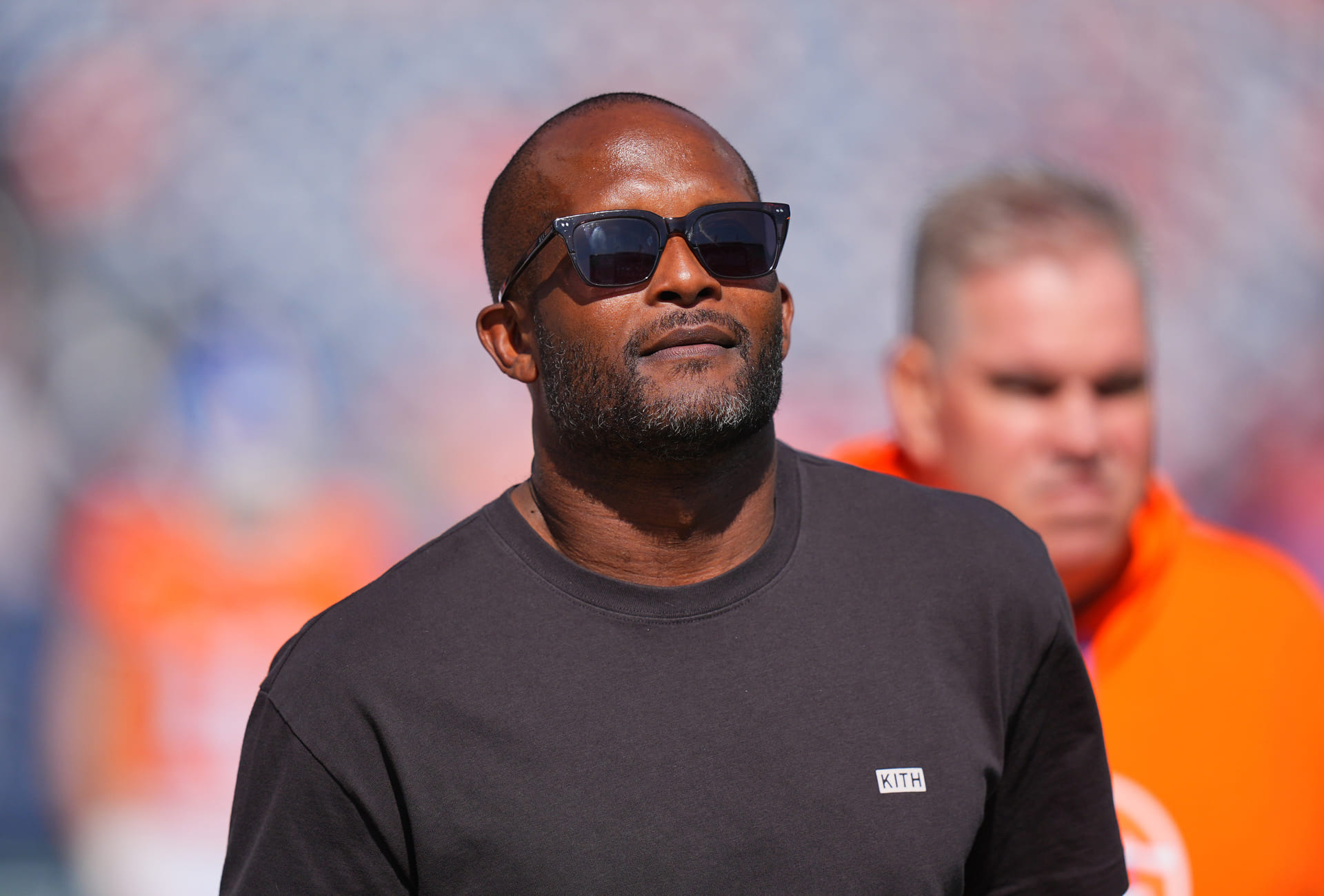 HOFer Champ Bailey goes off laughing at Michael Irvin barking on all ...