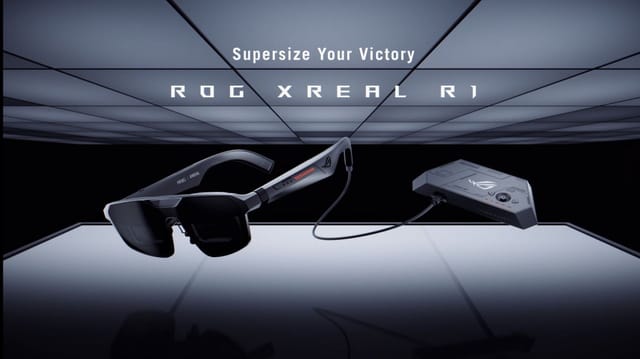 ROG XREAL R1 gaming glasses debut as the world’s first 240Hz micro-OLED ...