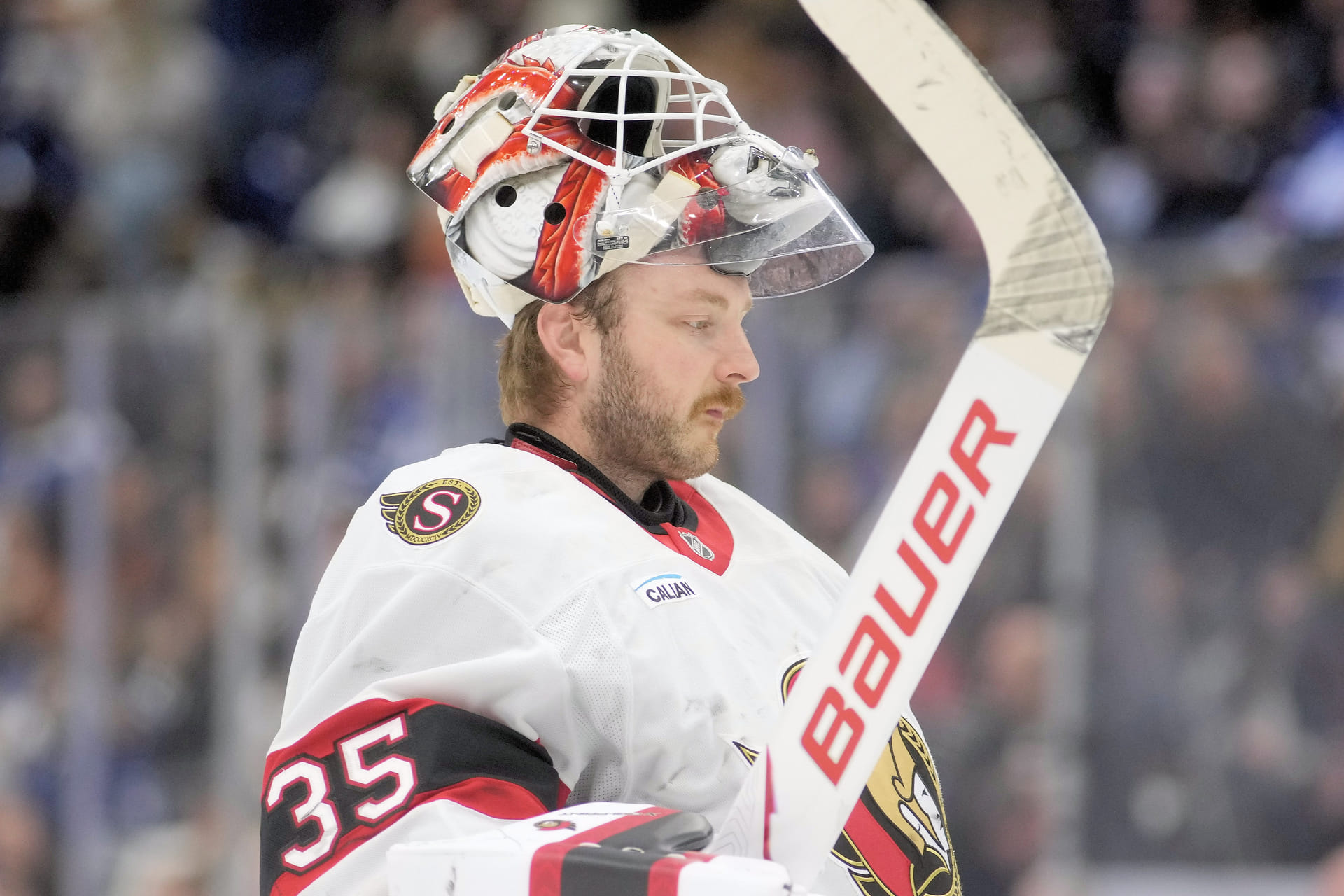 Senators' Linus Ullmark reveals his immediate reaction to 'homewrecker ...