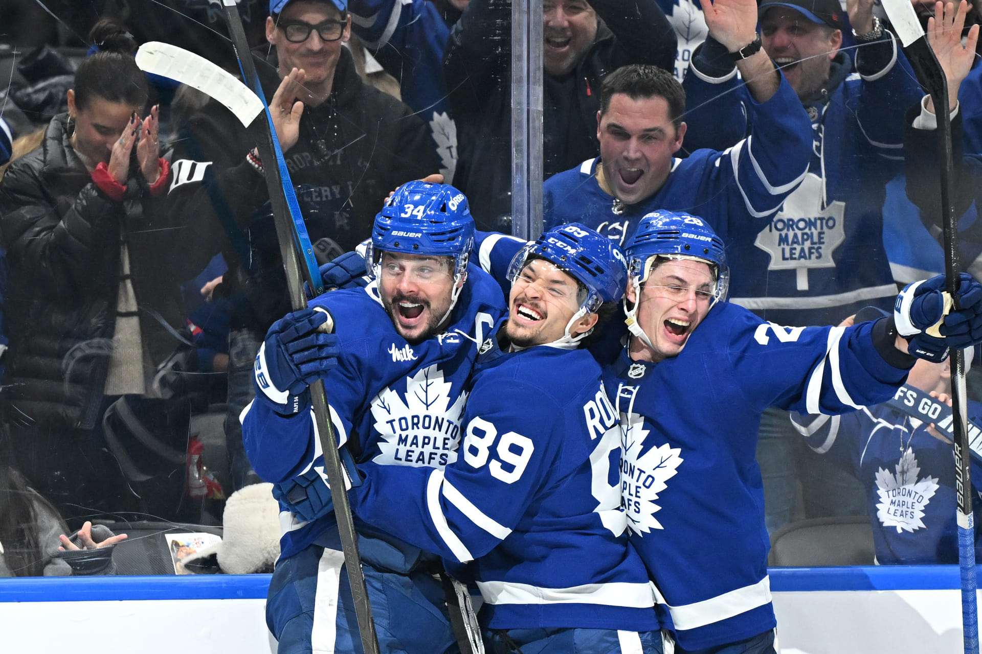 "Open net merchant": NHL fans mock Auston Matthews' first hat trick in ...