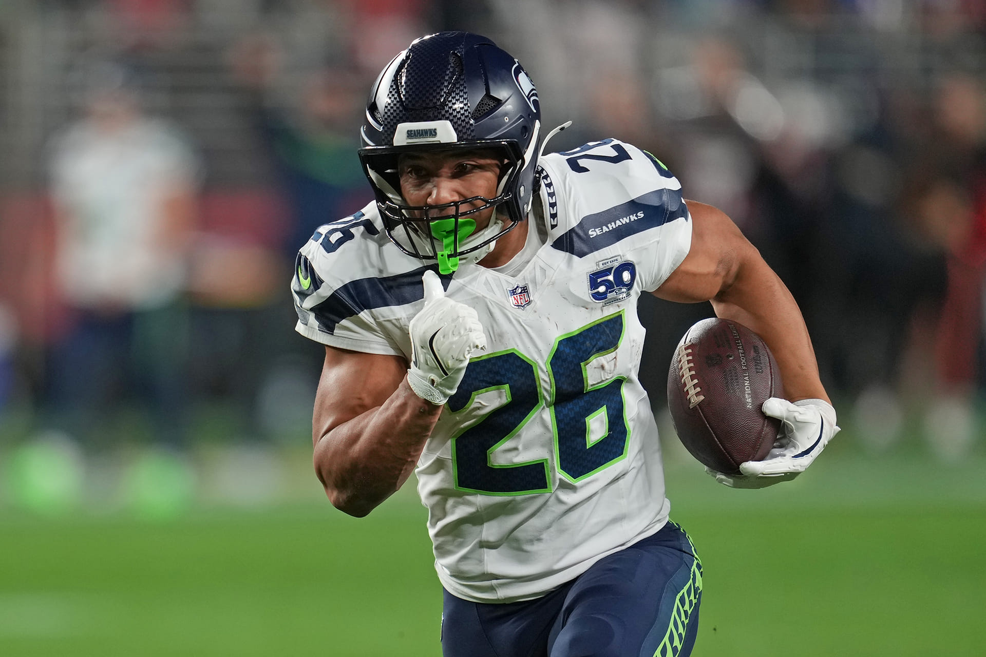 Zach Charbonnet injury: Seahawks get more bad news amid Sam Darnold ...