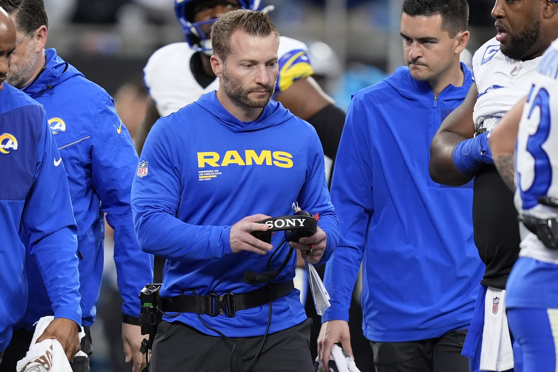 McVay: "Sean McVay wants to beat the snot out of Ben Johnson": NFL ...