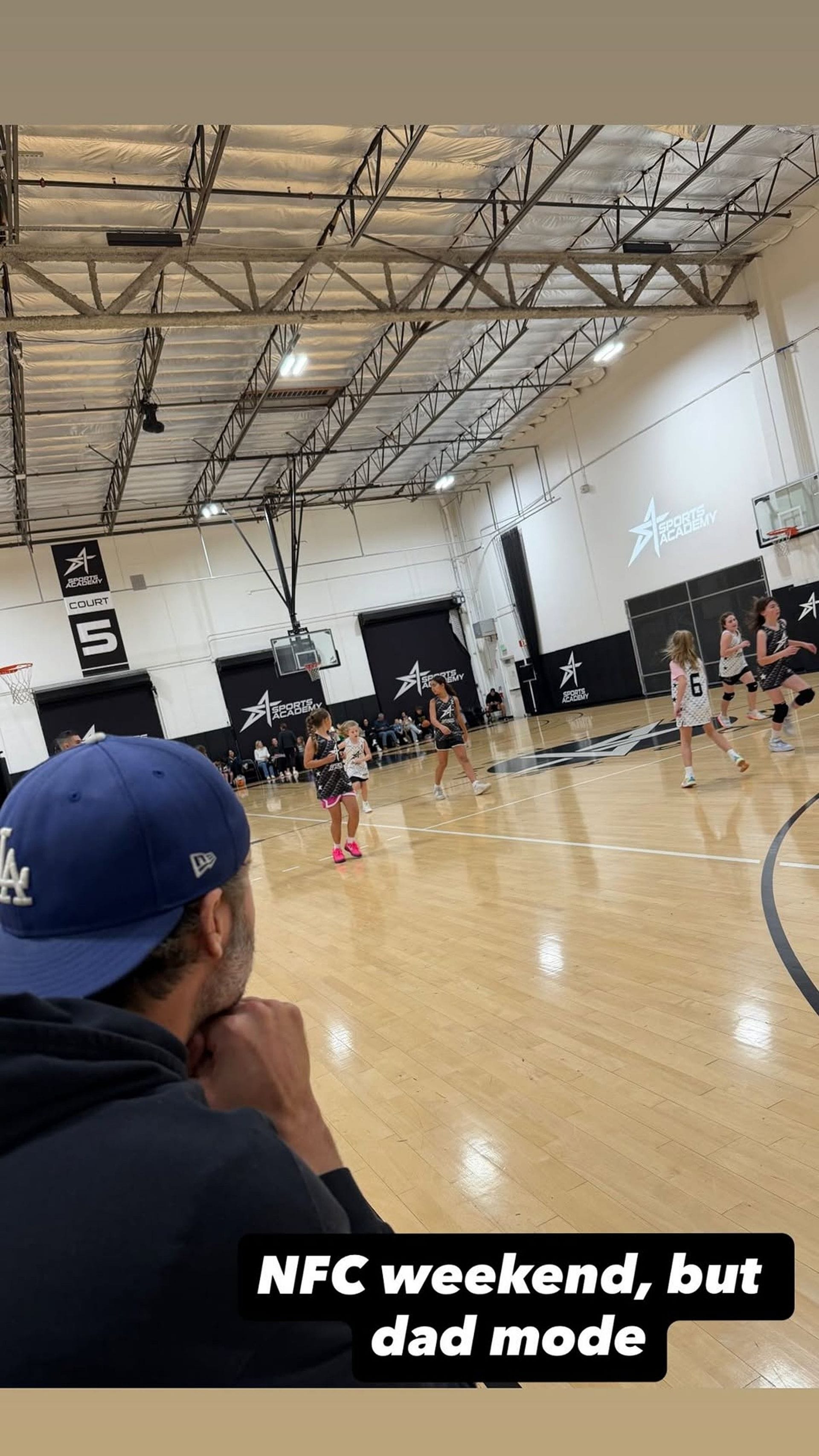 Matthew Stafford captured watching different sport ahead of NFC ...