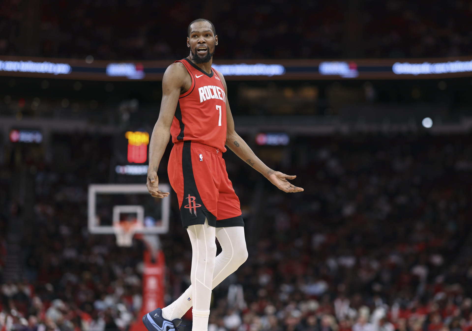 Kevin Durant Responds After Rockets Arena Embarrassment Trends Despite ...