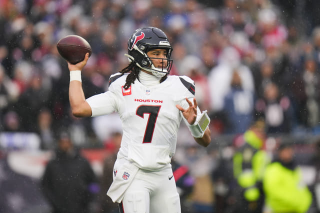 Texans quarterback C.J. Stroud throws four interceptions in playoff ...