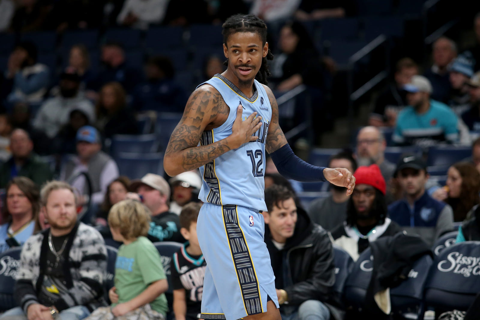 "Ja's life just flashed before his eyes": Fans react as Ja Morant ...