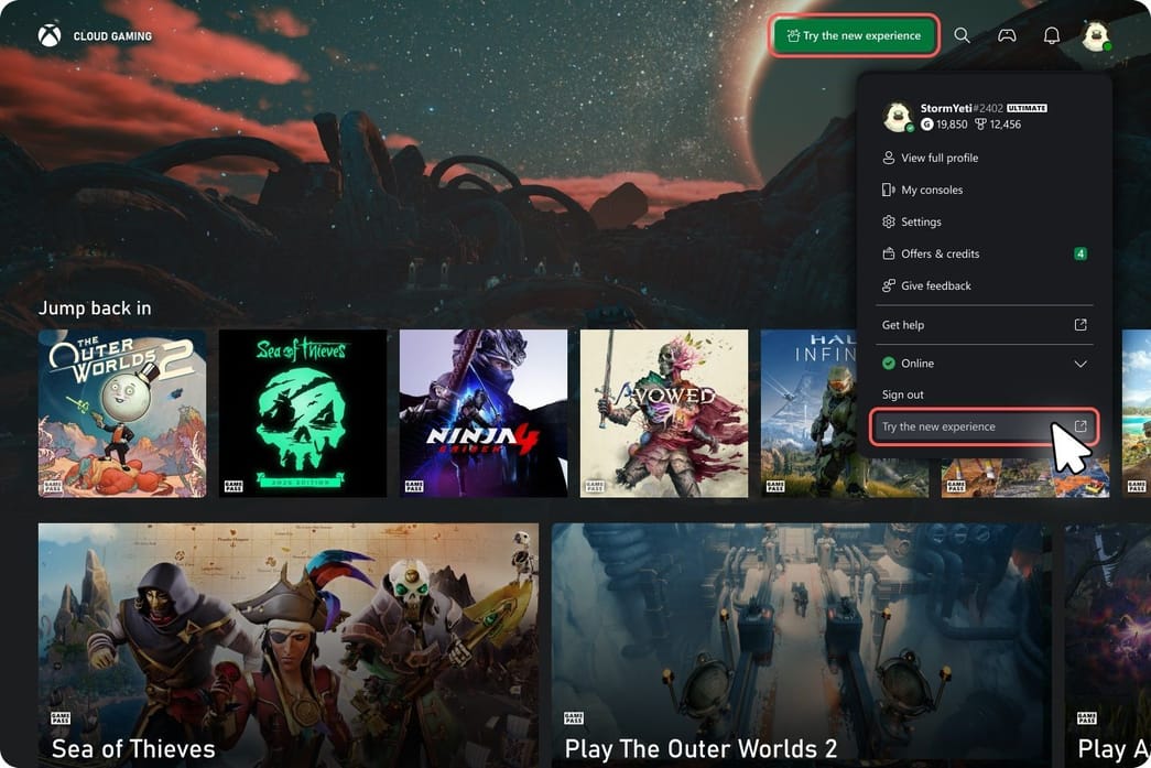 Xbox's new UI for Cloud Gaming: Everything you need to know