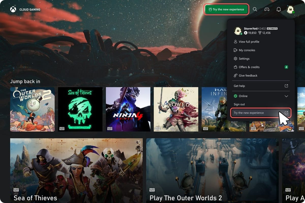 Xbox's new UI for Cloud Gaming: Everything you need to know