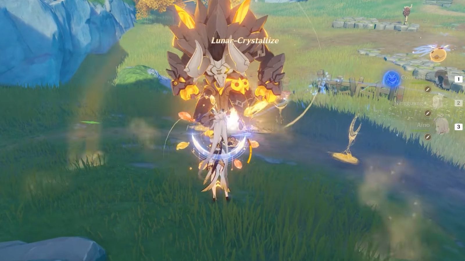 Genshin Impact Lunar Crystallize reaction explained