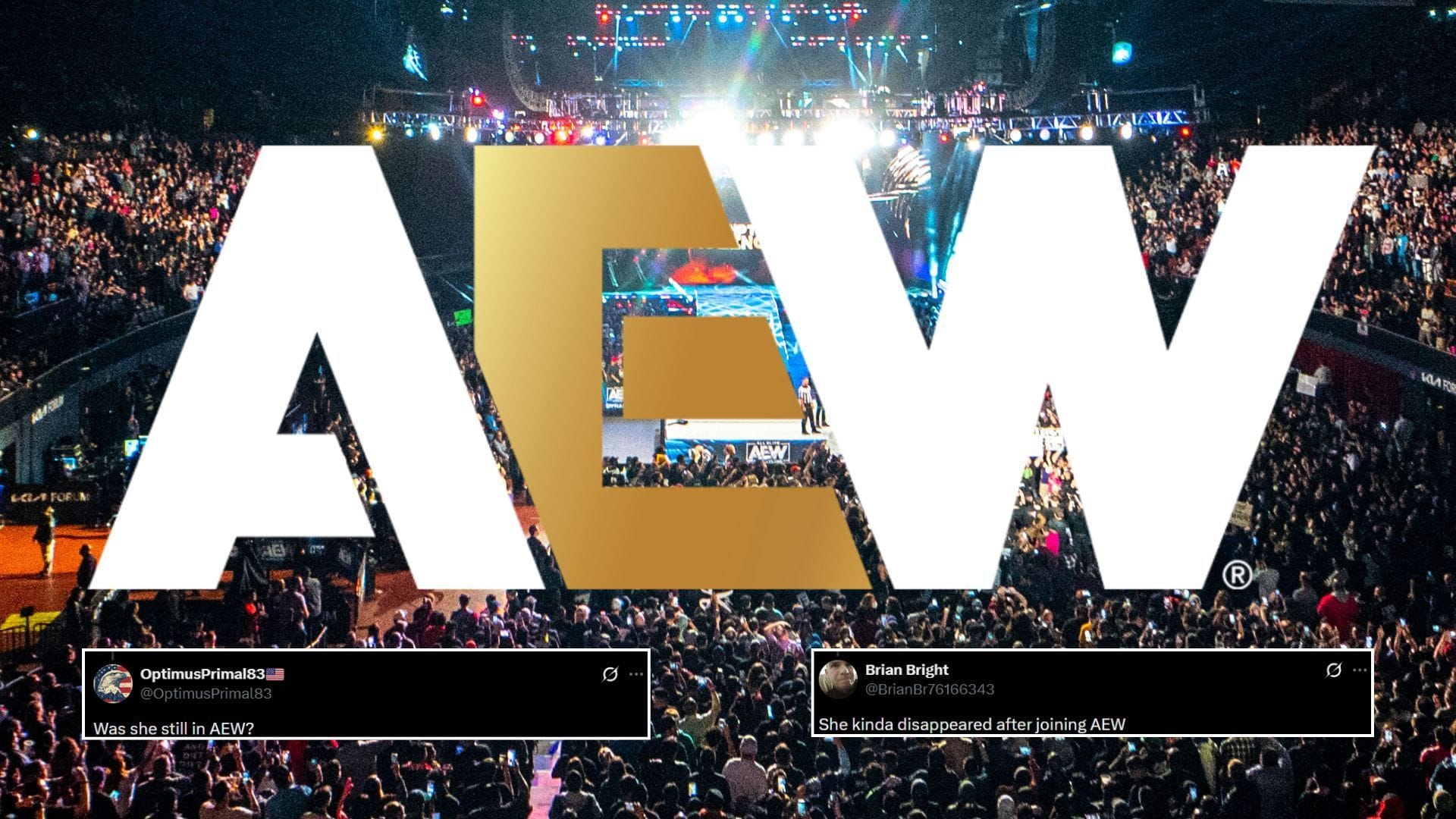 "She kinda disappeared after joining AEW" - Fans erupt after female ...
