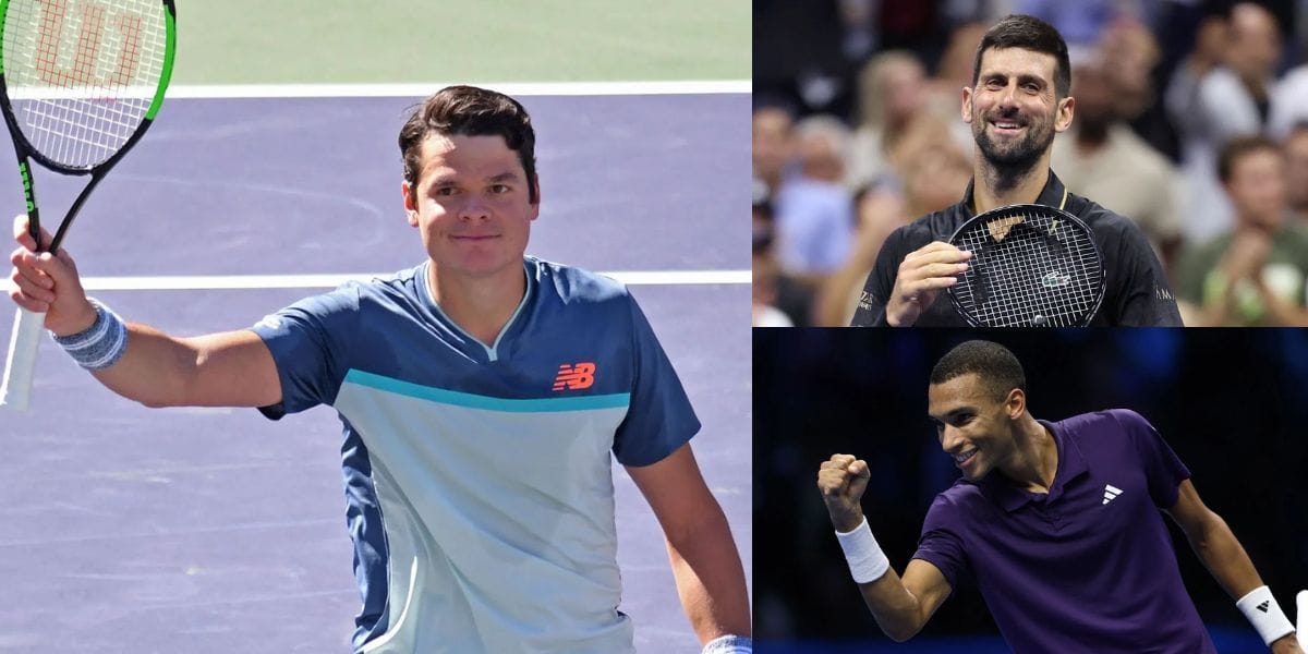 Milos Raonic Retirement: Novak Djokovic, Felix Auger-Aliassime & tennis ...