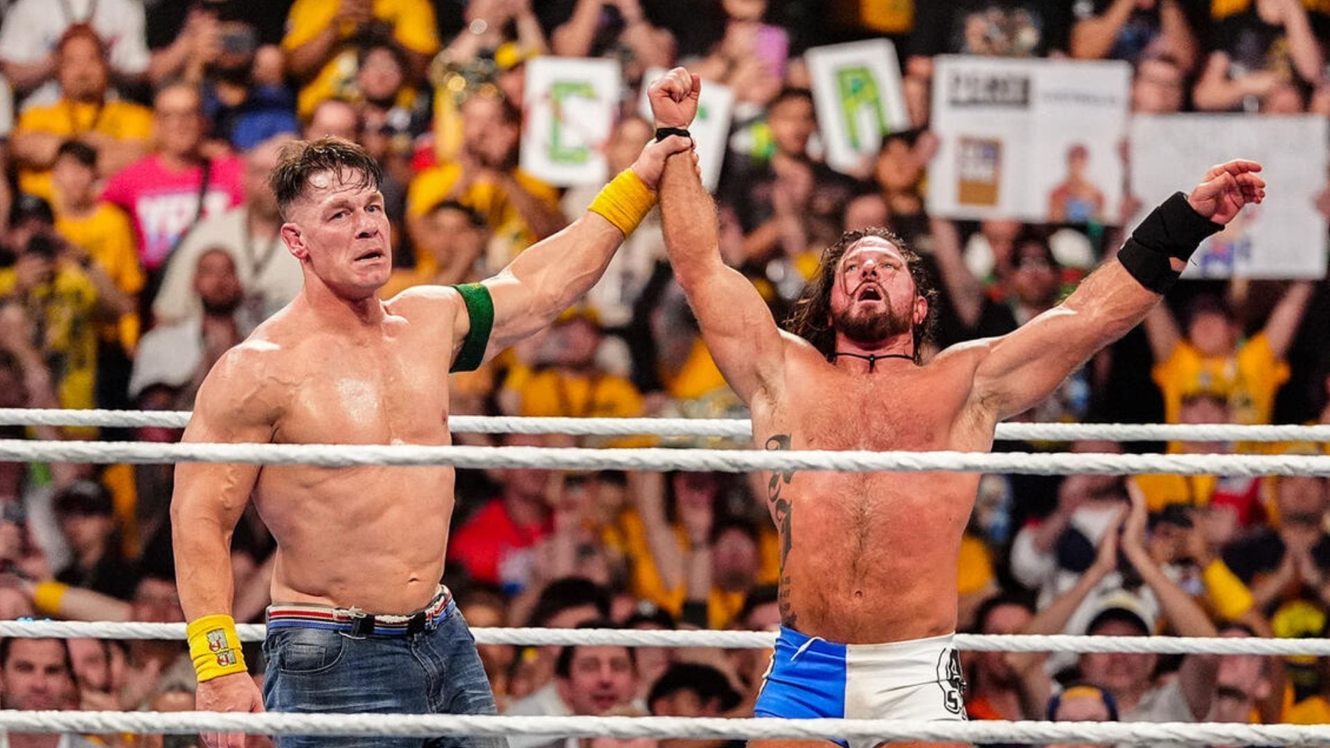 John Cena pays tribute to AJ Styles ahead of retirement match at WWE ...