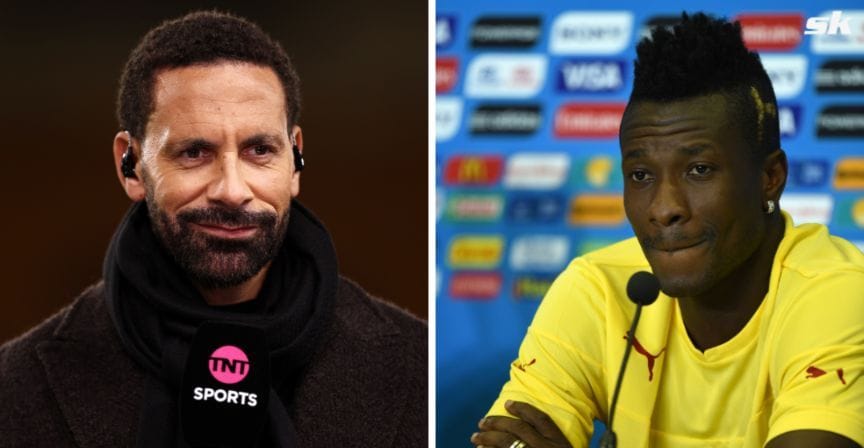 Asamoah Gyan names striker Manchester United need now; Rio Ferdinand ...