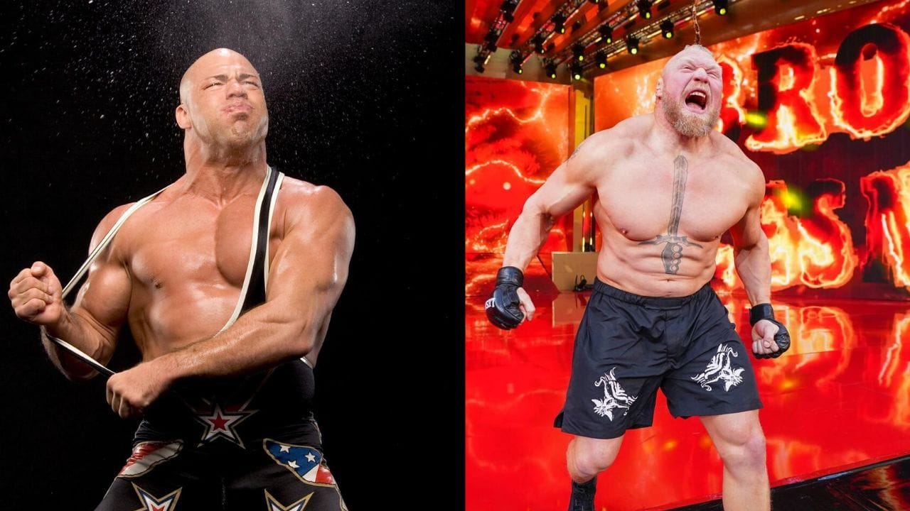 Kurt Angle & Brock Lesnar: Michael Cole & Corey Graves compare RAW star ...