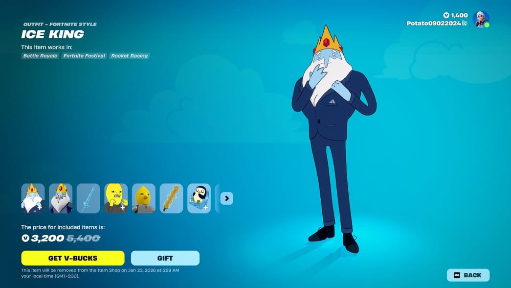 How to get new Adventure Time skins in Fortnite: Fionna the Human, Cake ...