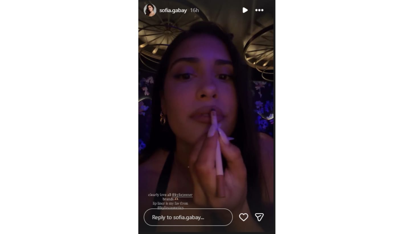 Drake London's gf Sofia Gabay flaunts chic black bodycon dress for ...