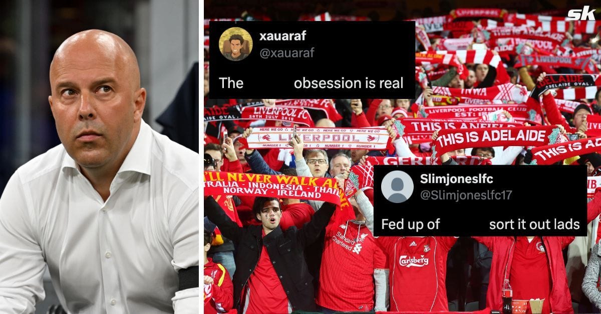 “Fed up”, “Obsession is real” - Liverpool fans furious as Arne Slot ...