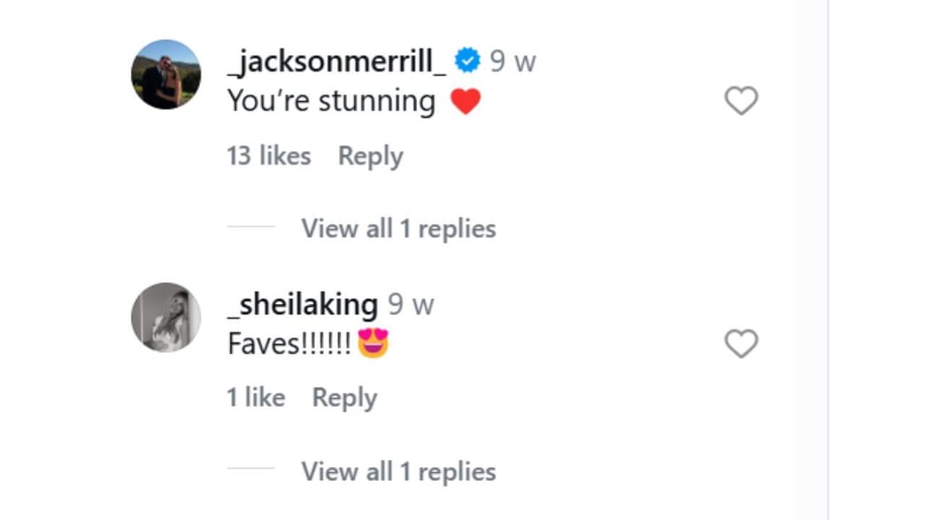 Jackson Merrill drops 1-word reaction as he and girlfriend Sam soak in ...