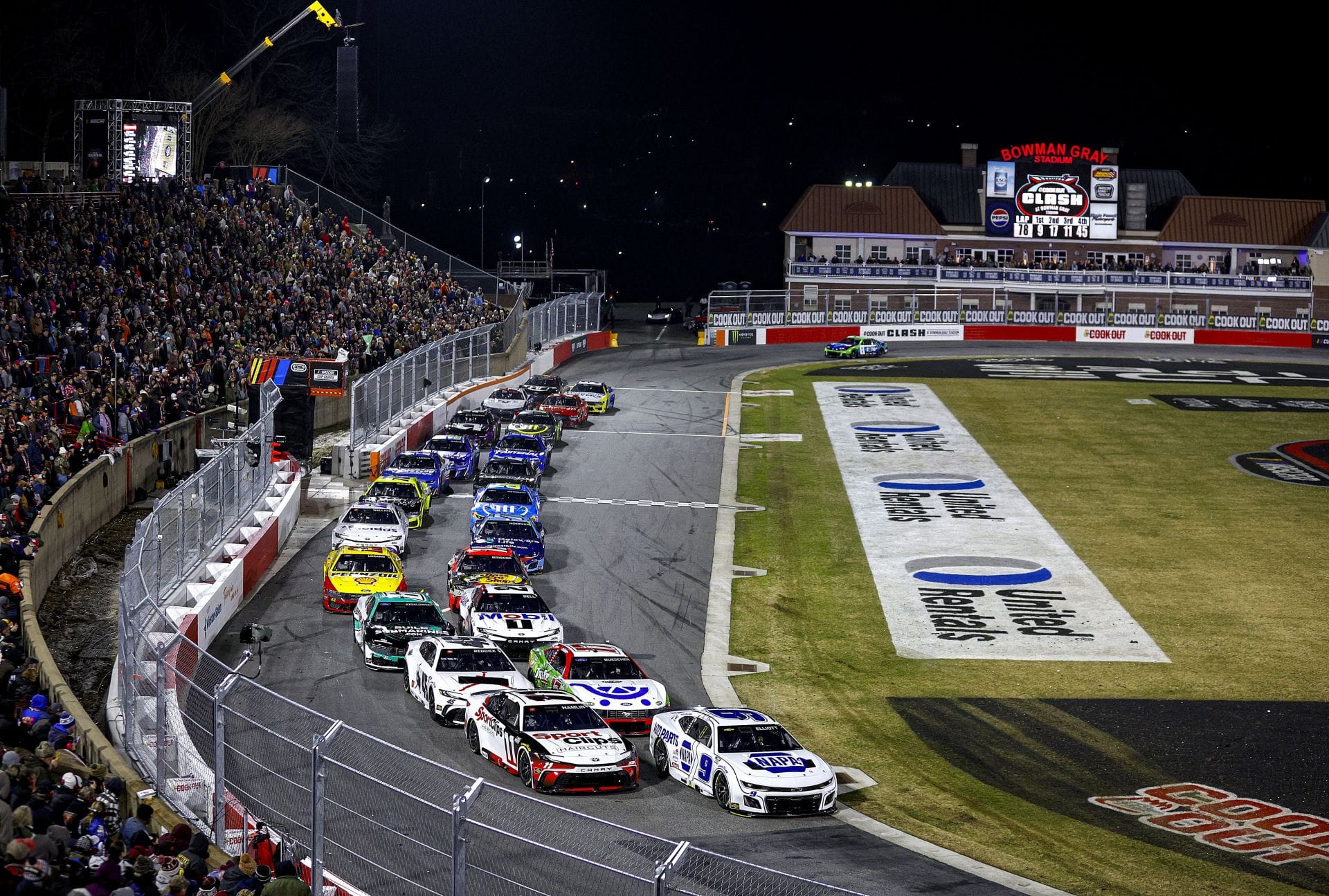 Historic NASCAR track Bowman Gray Stadium naming rights put on the ...