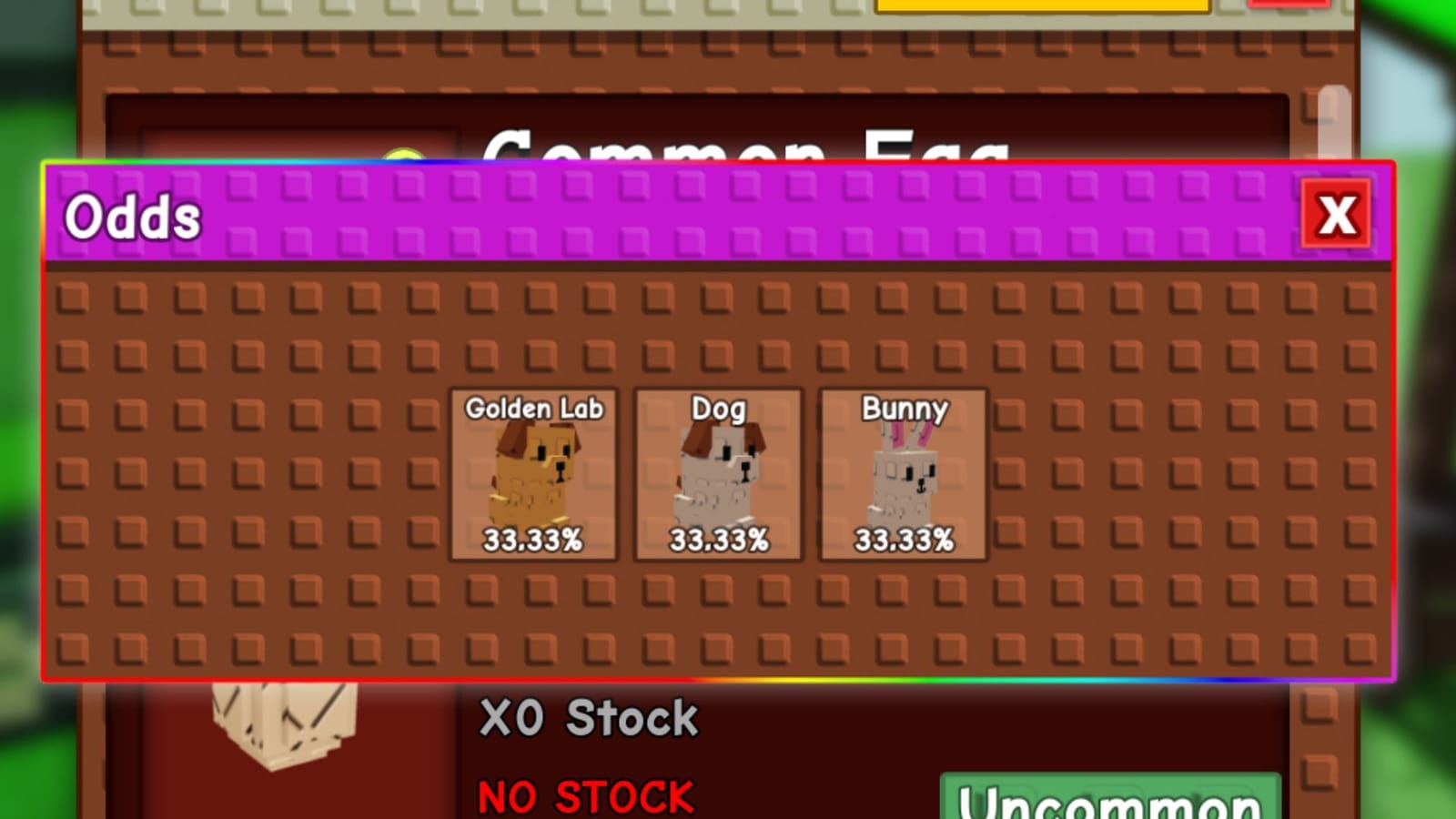 Grow a Garden Common Egg guide: All pets and their abilities