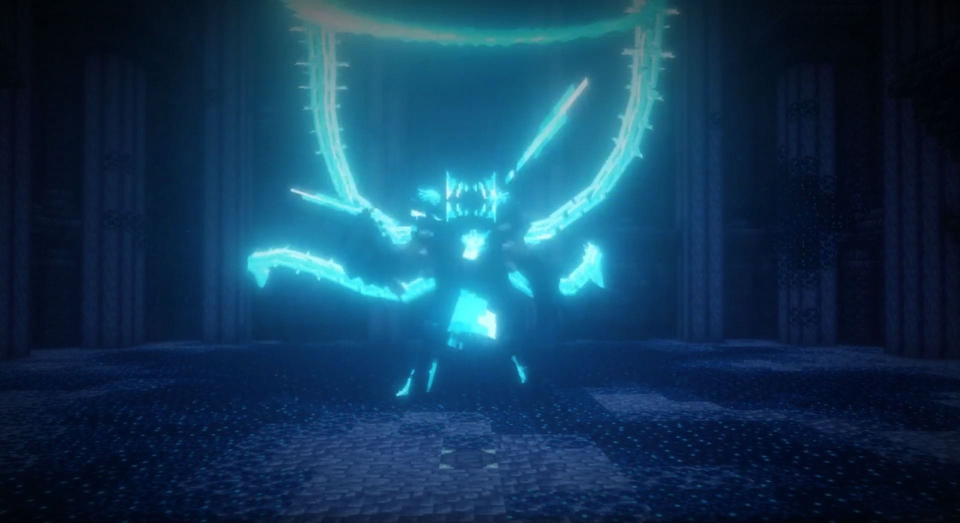 Amazing Minecraft fan art reimagines Warden as a boss mob