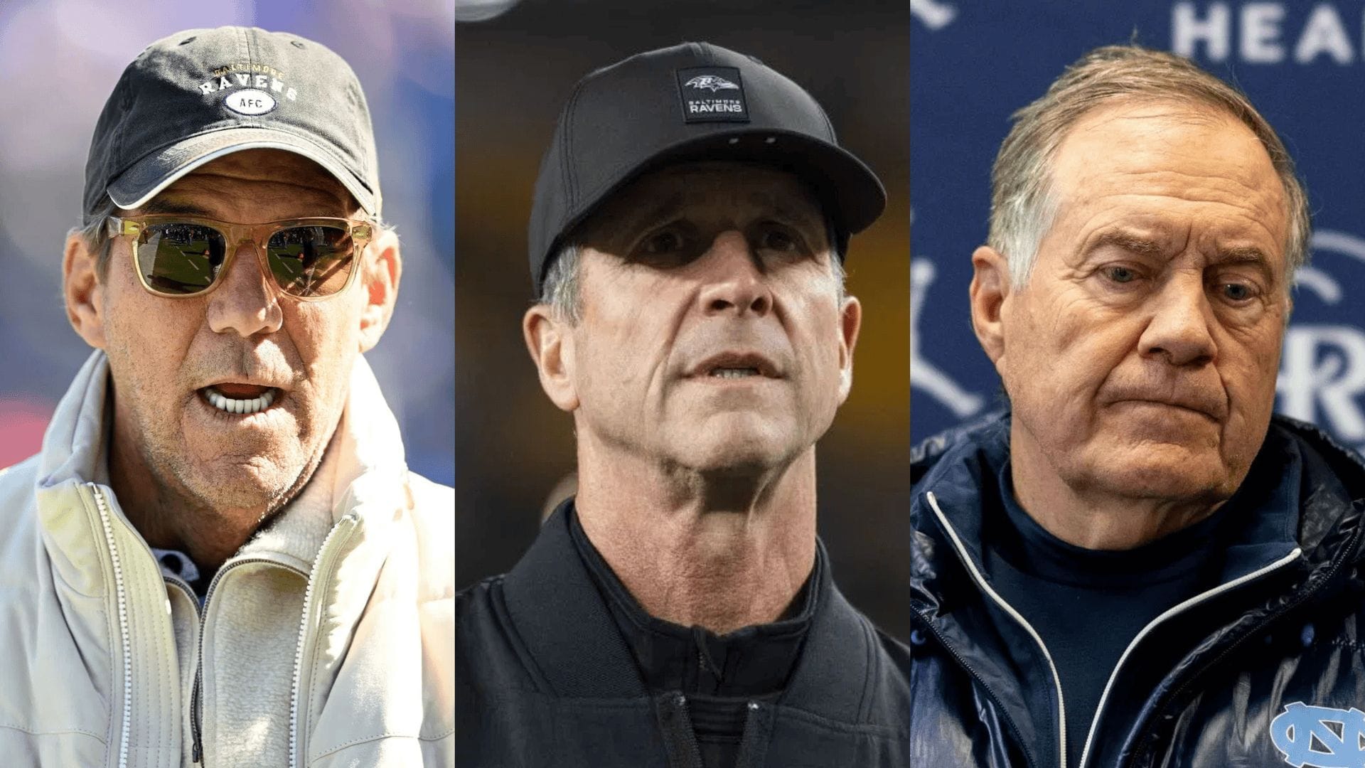 Bill Belichick makes feelings known on John Harbaugh getting fired over ...