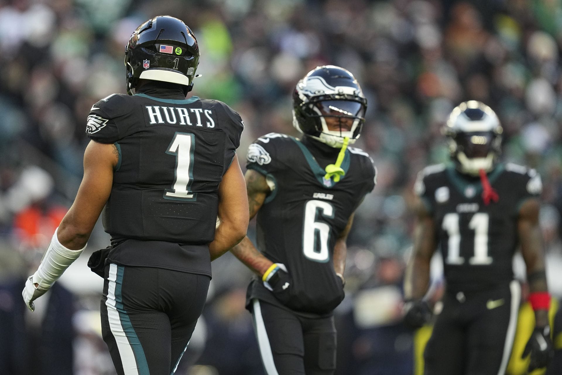 DeVonta Smith blames himself, Jalen Hurts and Eagles' offensive players ...