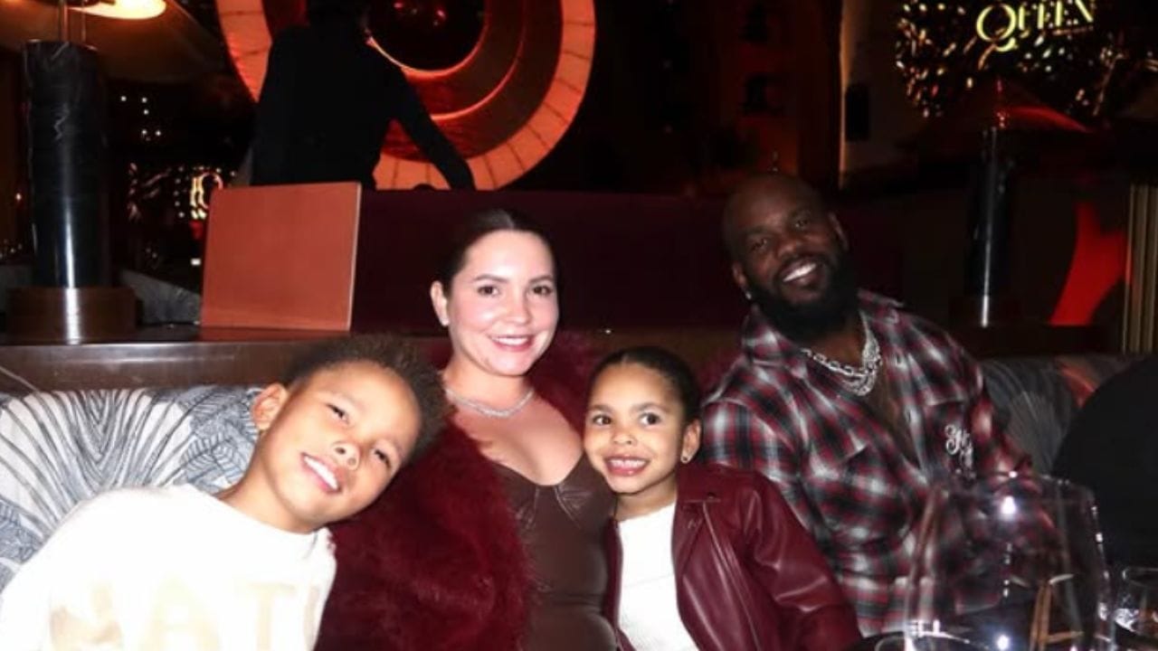 Adolis Garcia's wife Yama twins with the Phillies star in black, shares ...