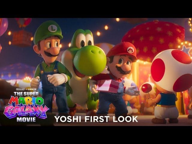 The Super Mario Galaxy Movie's new trailer shows first look at Yoshi