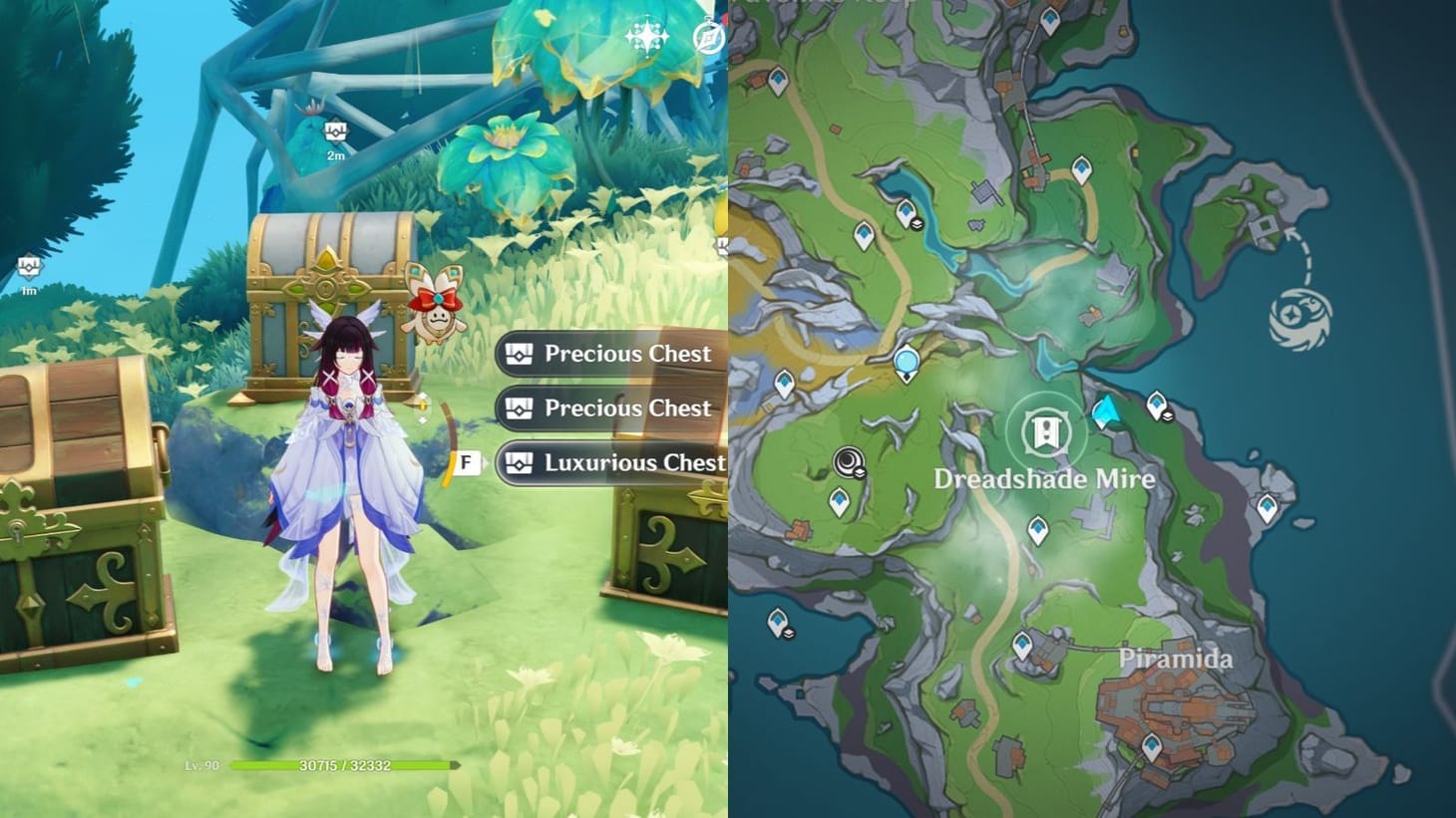 Genshin Impact: All Luxurious chest locations in Voidsea Outlook ...