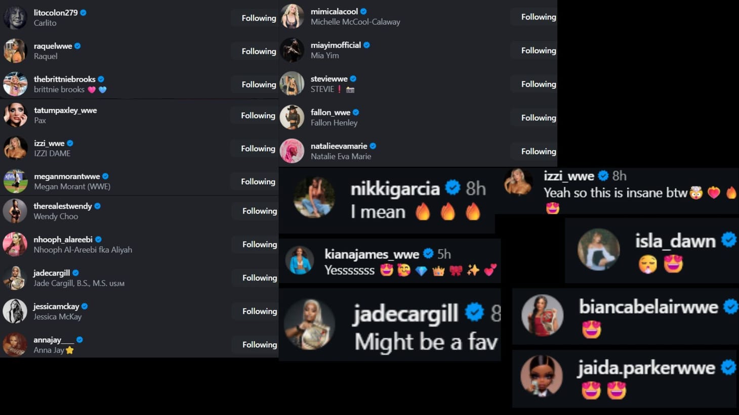 Bianca Belair, Carlito, Nikki Bella, and other WWE stars react to ...