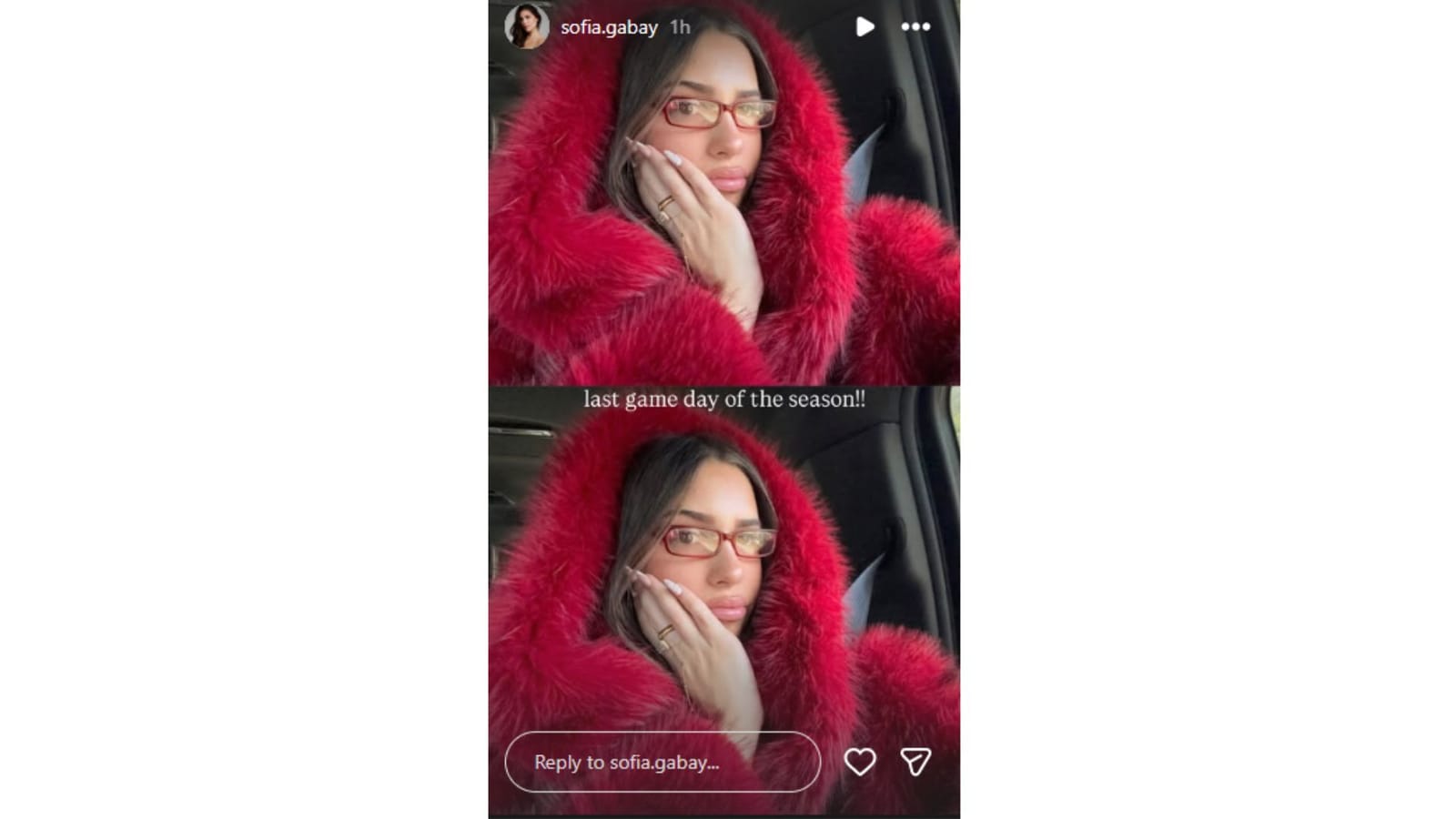 Drake London’s girlfriend Sofia shows Falcons pride in statement red ...