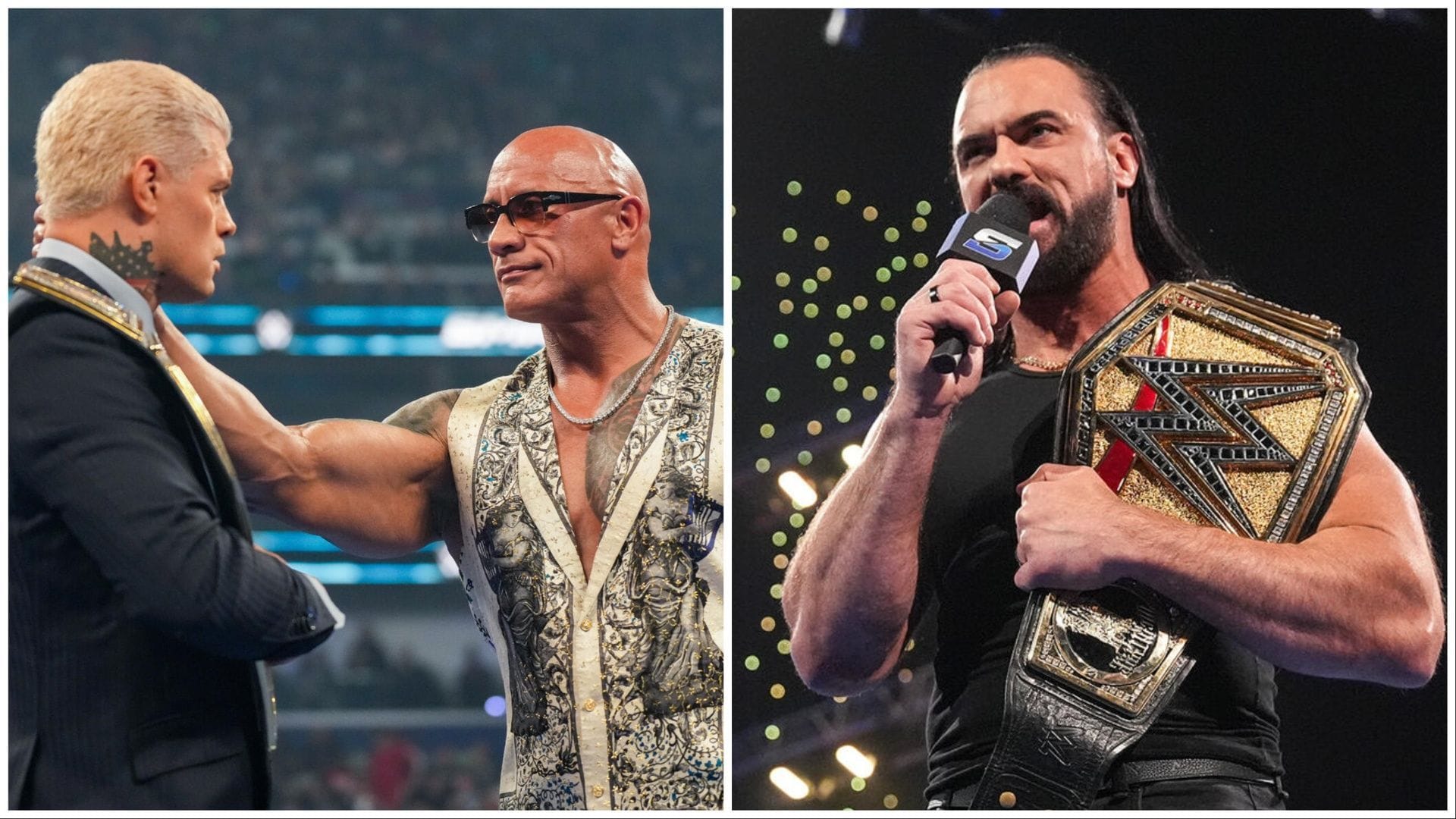 "Kick him out the door" - Drew McIntyre vows to finish what The Rock ...