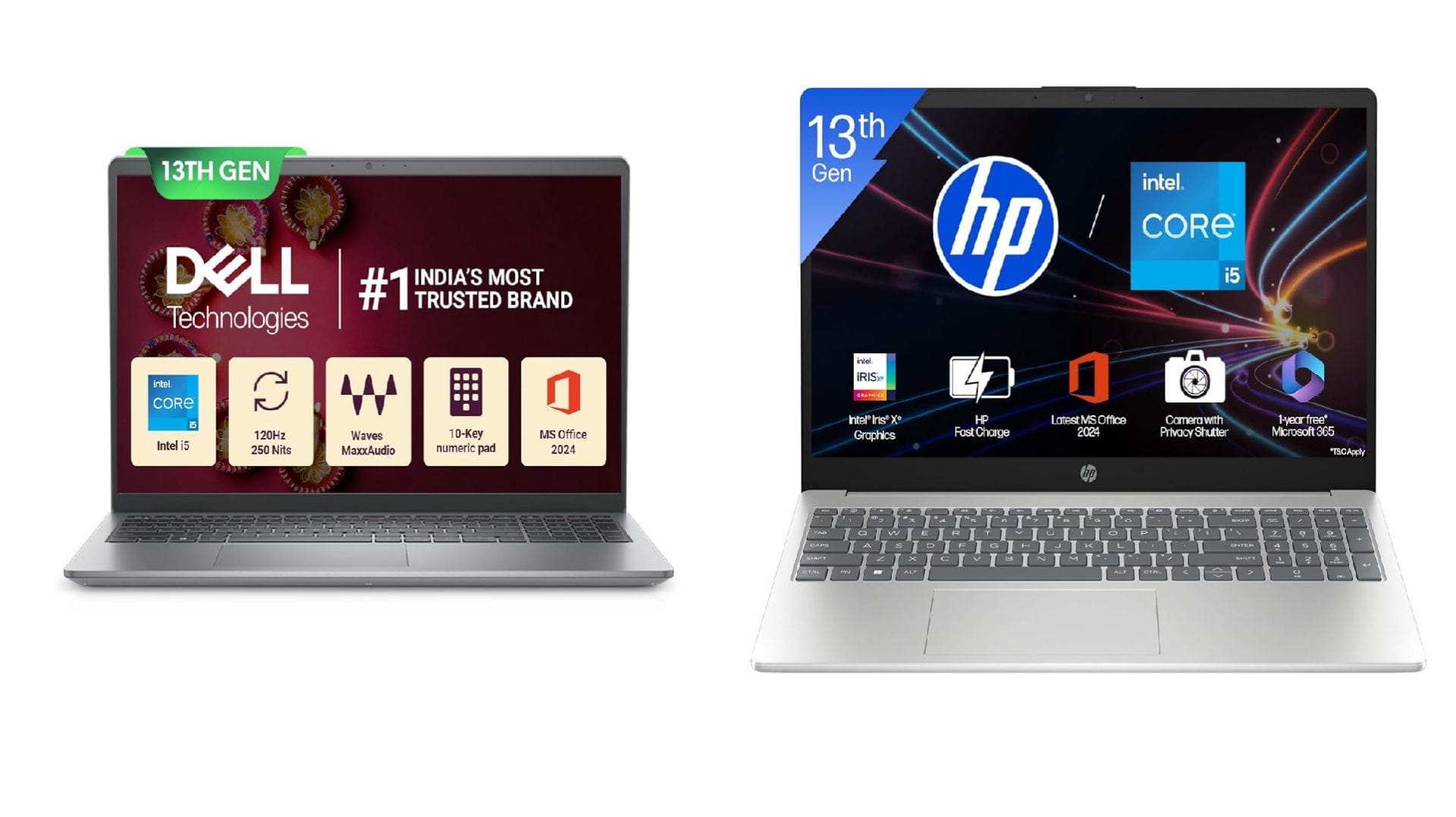 HP 15 i5-1334U vs Dell 15 i5-1334U: Which one is the better laptop?