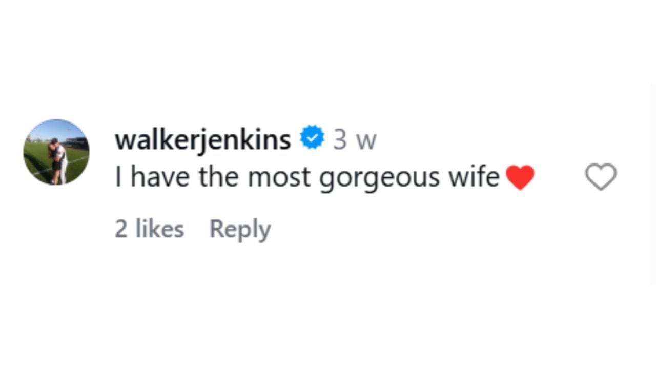 Walker Jenkins ties the knot with fiancée Lexi Jenkins in a fairytale ...