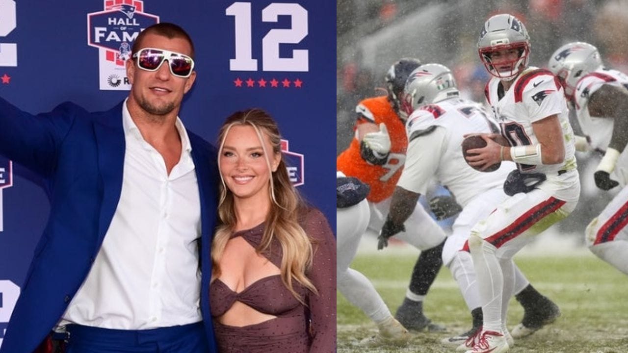 Rob Gronkowski’s GF Camille Kostek throws it back to 2018 AFCCG win vs ...